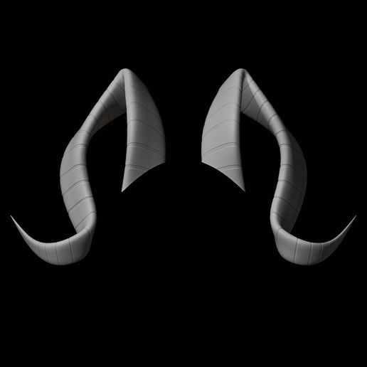 🤘 Zani - Horns - Wuthering Waves WuWa・ STL File for 3D printing・Cults