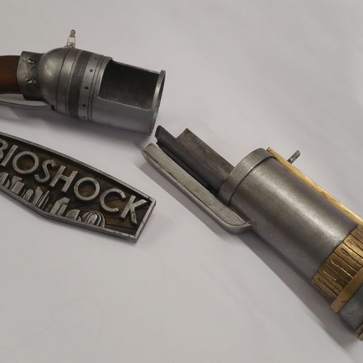 🎮 Bioshock Grenade Launcher・ 3D File for 3D printing・Cults