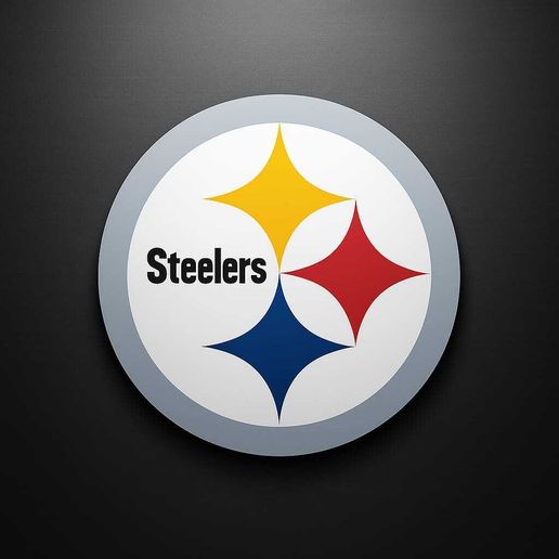 👾 Pittsburgh Steelers Logo | Team Logo 3D Printing Model・ STL File for ...