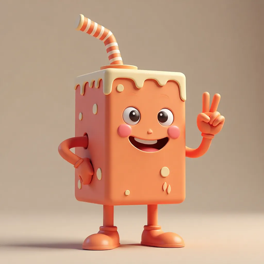 Juice Box Buddy 🧃😄・ 3MF File for 3D printing・Cults