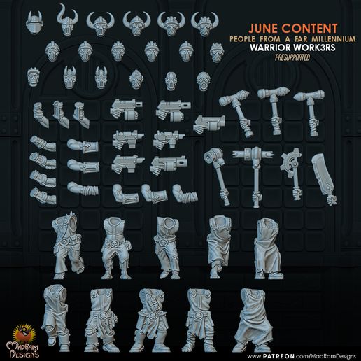Warrior Work3rs Hand to Handyman・ 3D File for 3D printing・Cults