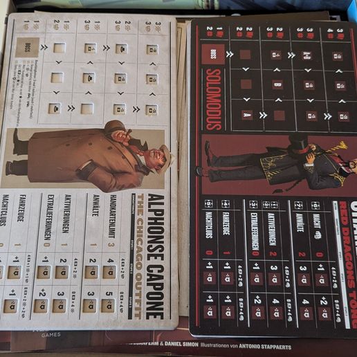 ♟ Scarface 1920 Board Game Insert (with all expansions)・ 3MF File for ...