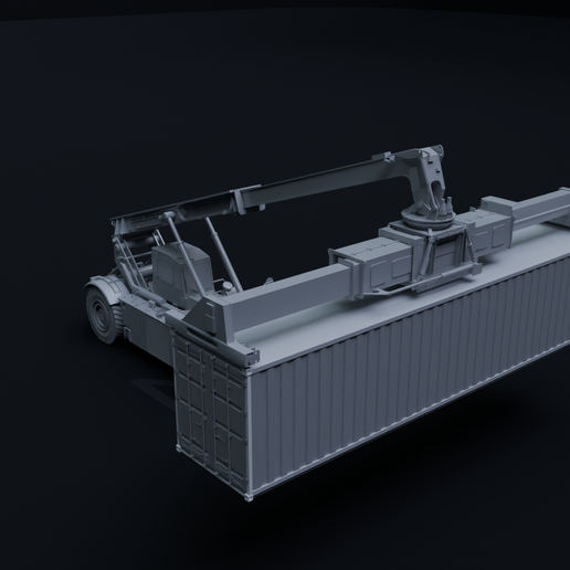 🐆 USMC Kalmar RT 240 logistical vehicle・ STL File for 3D printing・Cults