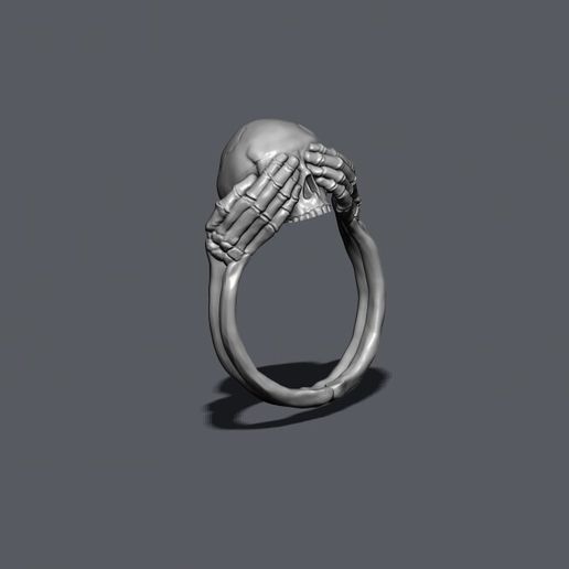 3D file skeleton skull rings pack 3D print model 💀 ・3D printer model to ...