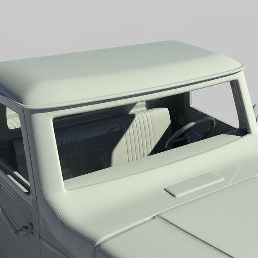 🚙 1/10 JEEP/ FORD F-75 1972 353mm wheelbase Axial・ STL File for ・Cults