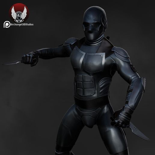 Fichier STL Black Noir Fan Art 🎨 ・Modèle imprimable en 3D à télécharger ...