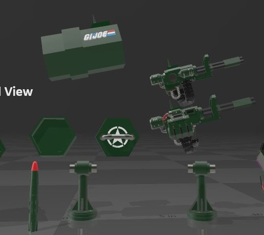 🔫 Custom 1/12 Classified Series Vamp Weapons・Free 3D File for 3D ...