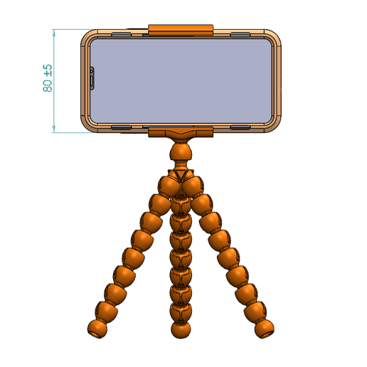 📞 Tripod・ 3D File for ・Cults