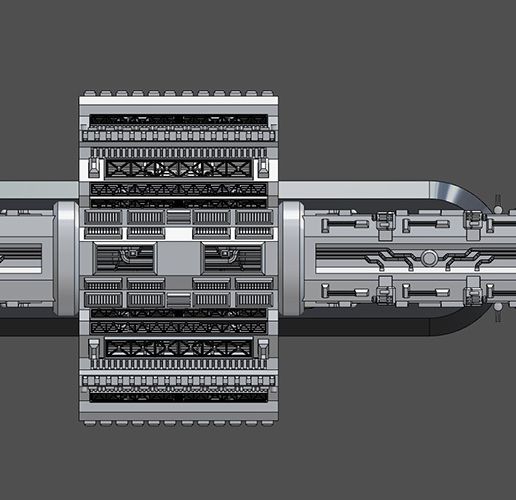 👾 500mm (1/3400) Babylon 5 Omega Class Destroyer (and Nova conversion ...