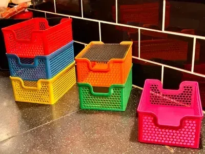 📦 Stackable box・ 3D File for 3D printing・Cults