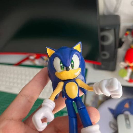 🆓 Jakks Pacific Akaneia Sonic Custom Parts Gratuit !・Fichier STL ...