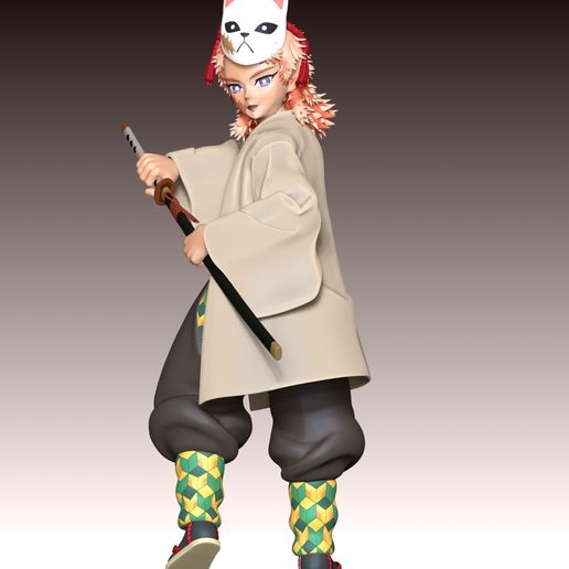 💬 Sabito - Demon Slayer: Kimetsu no Yaiba・ 3D File for 3D printing・Cults