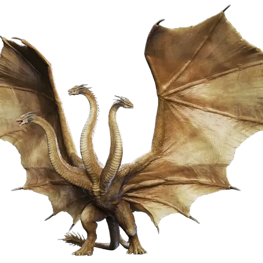 🤴 king Ghidorah・ STL File for 3D printing・Cults