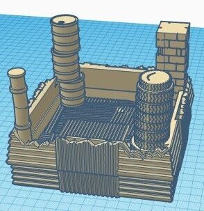 🎲 Shanty dice tower/watch tower・Free 3D File for ・Cults