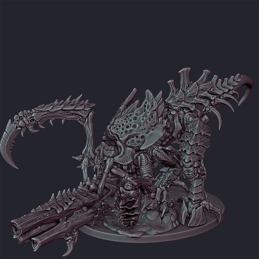 🛰 Space Bugs of Death Terror Cannon Rex・ 3D File for 3D printing・Cults