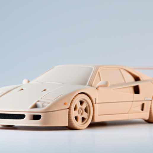 🚗 Ferrari F40 3D Car Model・ STL File for 3D printing・Cults