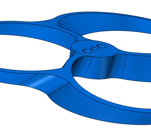 STL file drone fan toroidal 3 wing Ø63 v2 🪶 ・3D print object to ...