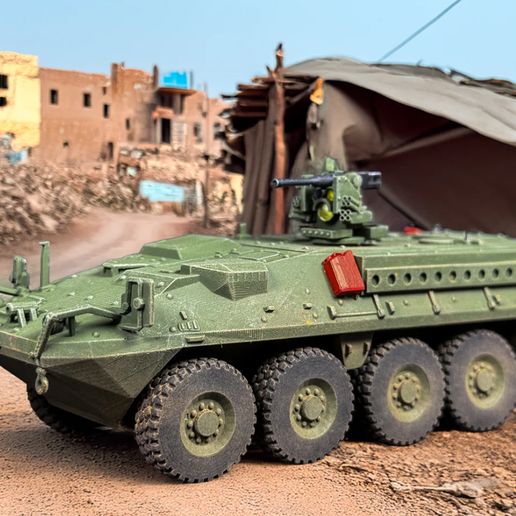 🚚 M1126 Stryker USArmy APC Impresión 3D・Archivo 3D para Impresión 3D・Cults