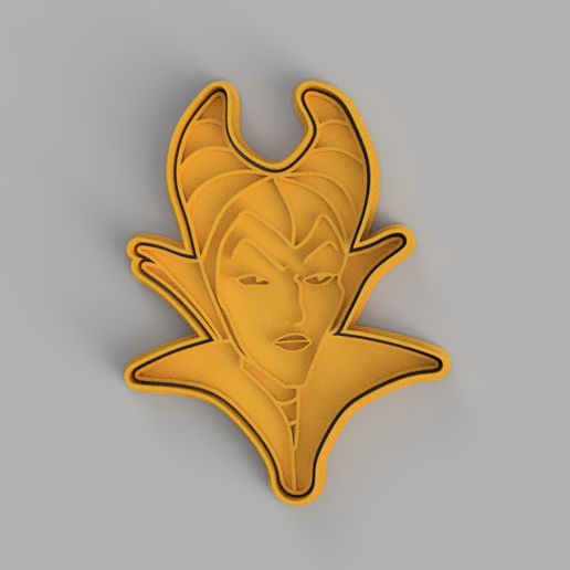 STL file Maleficent Cookie Cutter 🍪 ・3D printing model to download・Cults