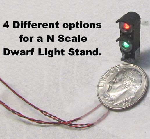 👽 HO or other scale Railroad Dwarf Signals....・Free 3D File for ・Cults