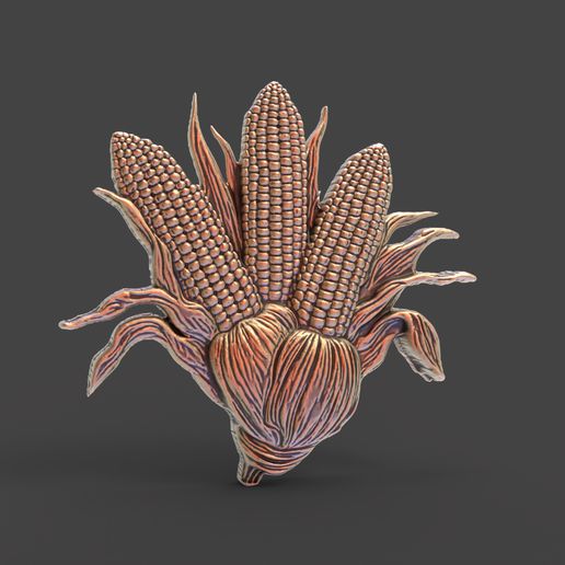 STL file fresh corn for cnc 🌽 (OBJ)・Design to download and 3D print・Cults