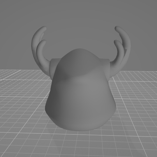 🤘 Lego Hood With Horns・ OBJ File for 3D printing・Cults