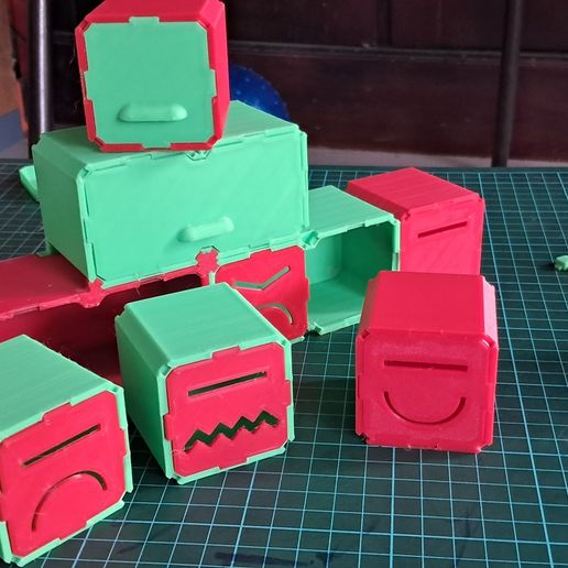 Free STL file Puzzle impression box 🧩 ・3D print model to download・Cults