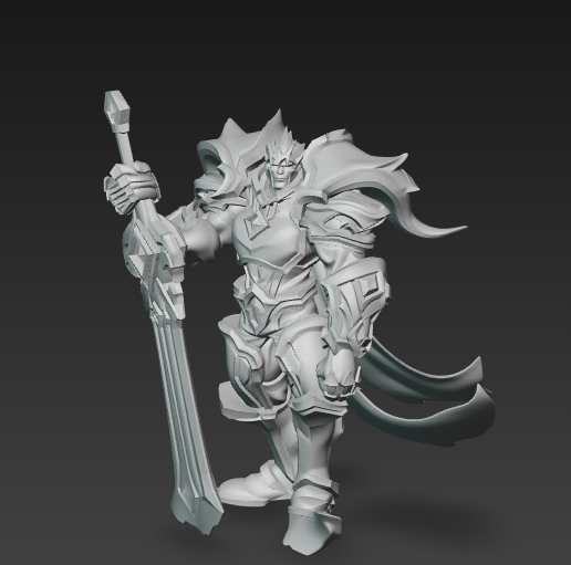 👾 Garen | League of Legends - 3D Print Model・ STL File for 3D printing ...