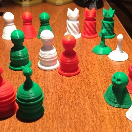 ♟ Game Pieces・Free STL File for ・Cults