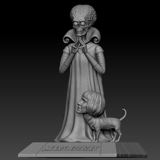🎃 Mars Attacks・ OBJ File for ・Cults