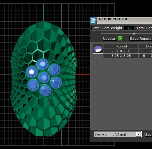 💍 Honeycomb Ring 3d printable model・ STL File for 3D printing・Cults