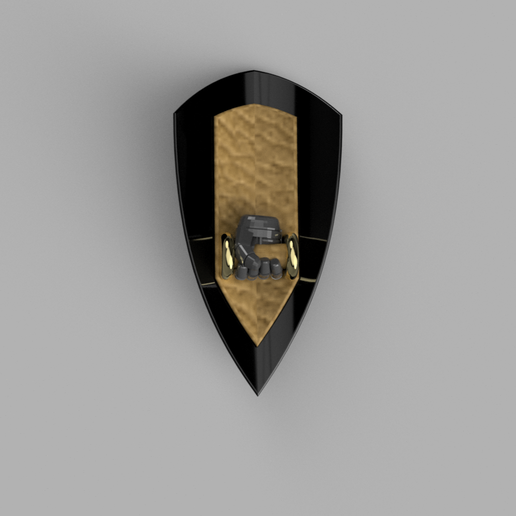 🛡️ Cathedral Shield for Gloomy Angels, Templars or Nuns・ STL File for ...
