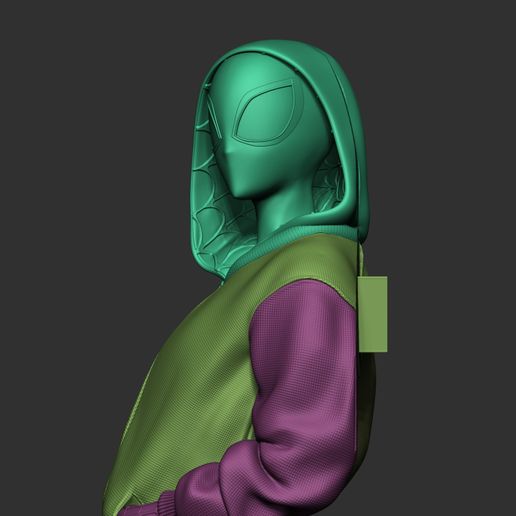 🕷️ Spider Gwen - Ghost Spider 3D Print・ 3D File for 3D printing・Cults
