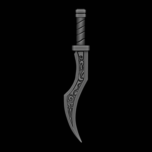 🗡️ Known dagger・Free STL File for 3D printing・Cults