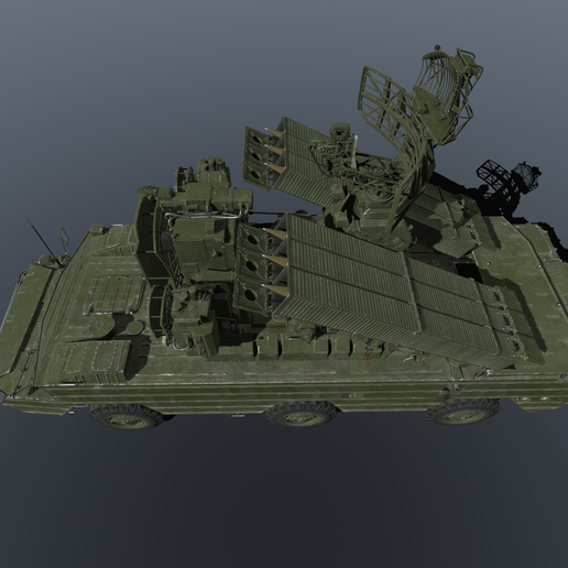 🚁 9A33BM3 "Osa-AKM".・ STL File for 3D printing・Cults