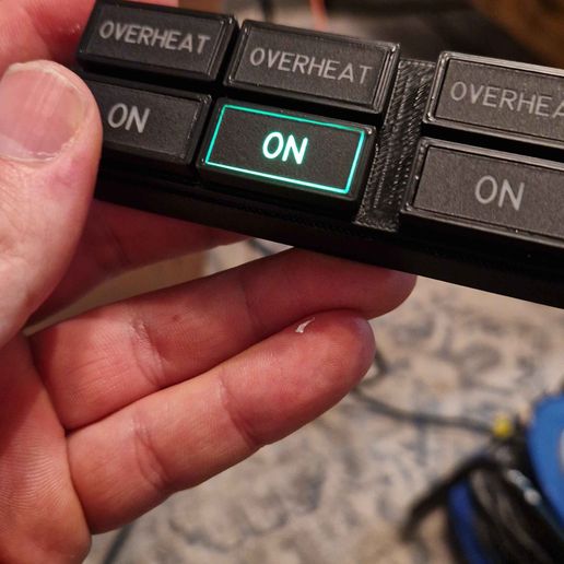 🔌 Boeing 737 Korry Annunciator Replica (3D Printable + PCB Design)・ OBJ ...