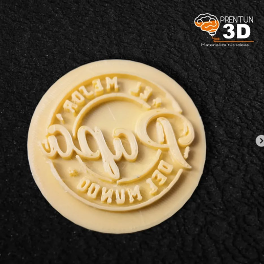 🍪 Sello el mejor papá del mundo/sello papá / father's day stamp ...