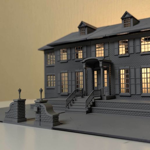 🏠 Home Alone House 1/64 (FDM)・ 3D File for 3D printing・Cults