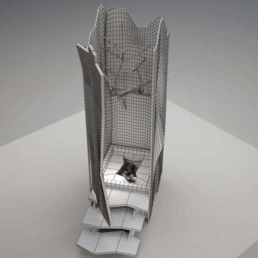 3D file Horror game model forest wc 🚾 ・3D print model to download・Cults