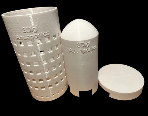 🔔 Bell Siphon Shroud and filter / cap- Aquaphonics - Hydroponics・ STL ...