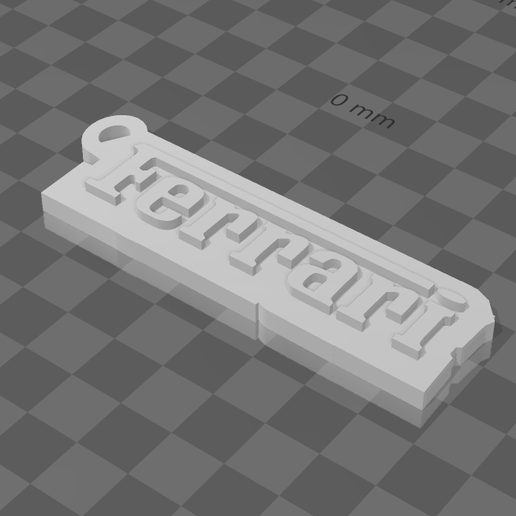 🔑 3 Ferrari key rings・Free STL File for 3D printing・Cults