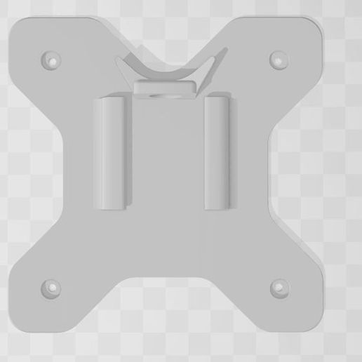 🔙 Monitor mount back bracket vesa・ STL File for 3D printing・Cults