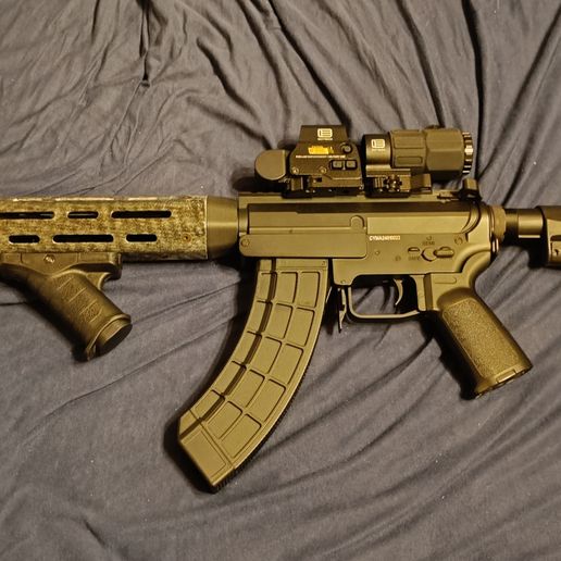 🔫 GUARDAMANOS LANCER LCH7・Archivo STL para Impresión 3D・Cults