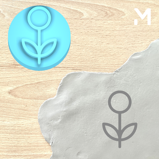 STL file Stamp - Leaves and Plants 🎨 ・3D printer model to download・Cults