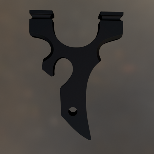🐉 The Dragon Blade – Tactical Slingshot Frame (OTT, Flatbands)・ STL ...