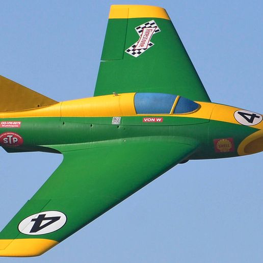 🦈 Mega Shark 80, High Performance 80mm EDF-jet・ STL File for 3D ...