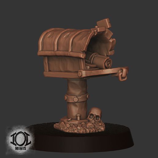 ♂️ The Mailman・ 3D File for 3D printing・Cults