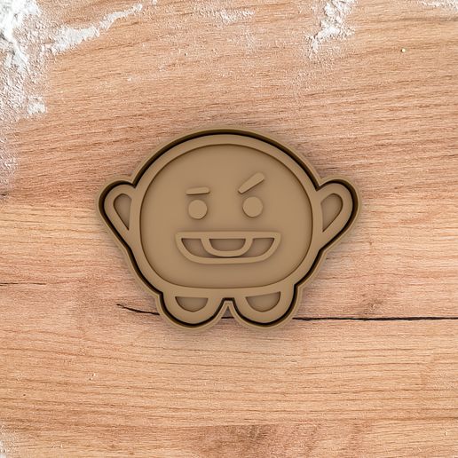 STL file Shooky cookie cutter from BTS 🍪 ・3D printer model to download ...