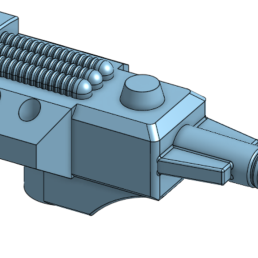 🦣 Zoids Mammoth trunk blaster・Free STL File for 3D printing・Cults