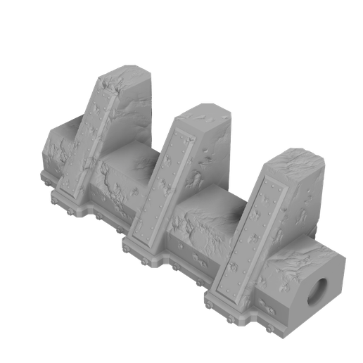 🤏 astral planetary defense small wall system・ 3D File for 3D printing・Cults